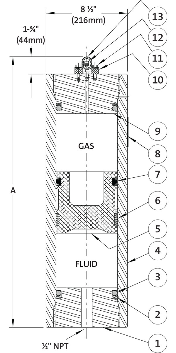 Piston Accumulators | SCI Sharp Controls, Inc.